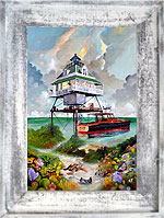 Artist Ray Rolston- Landmarks of Key West